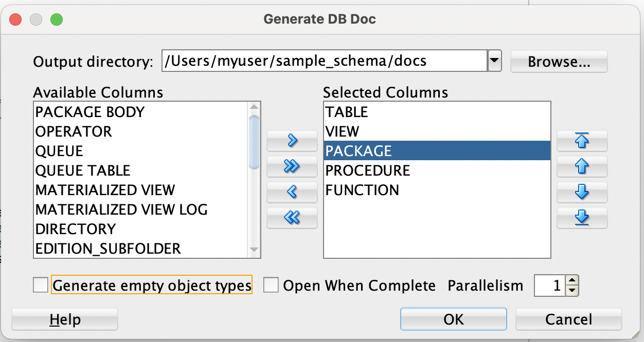 Generating Documentation out of your PL/SQL packages – APEX App Lab